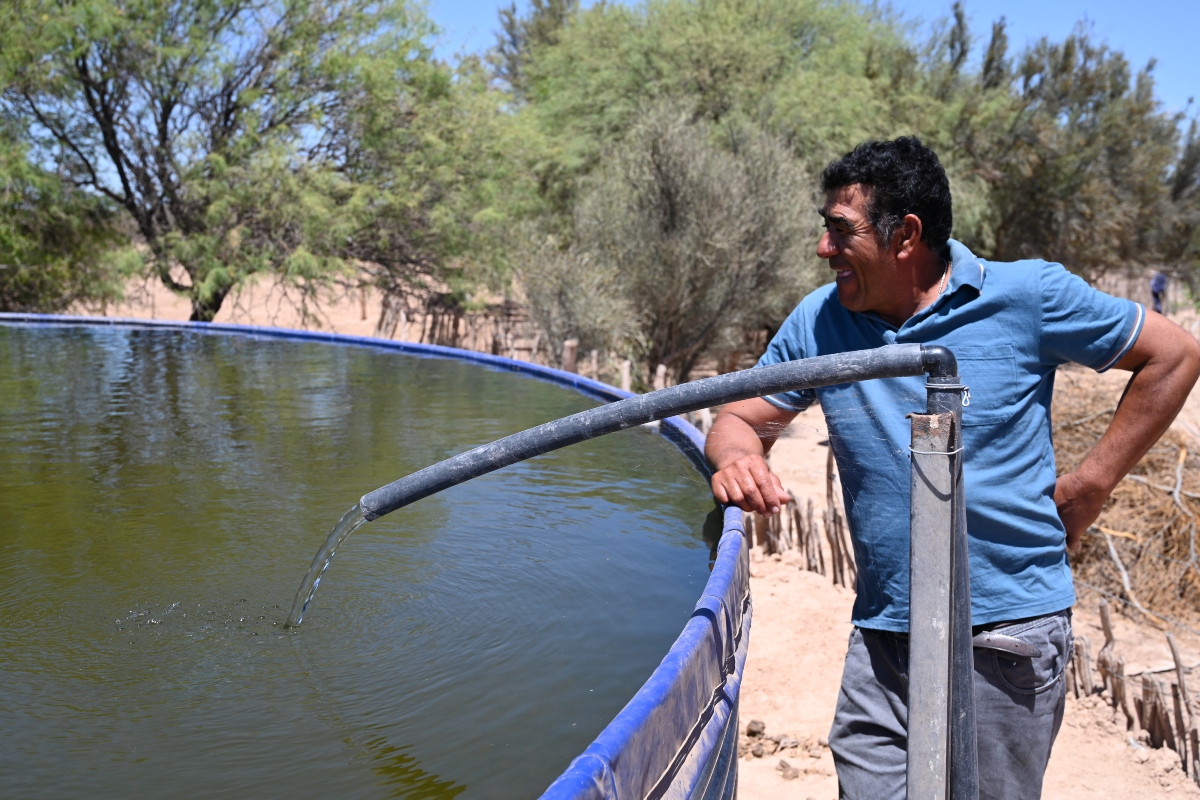 Balde de Azcurra: 12 familias ya cuentan con el servicio de agua cruda ...